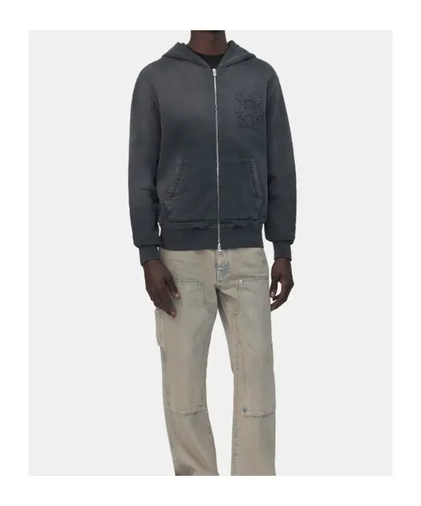 Amiri Ma Quad Zip-up Hoodie