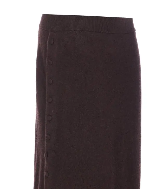 LISA YANG Double Layered Pants With Button Detail