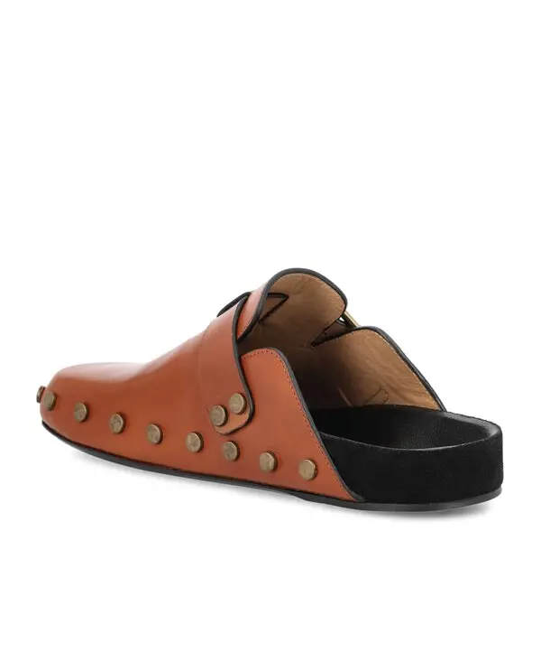 Isabel Marant Étoile Buckled Studded Flat Sandals