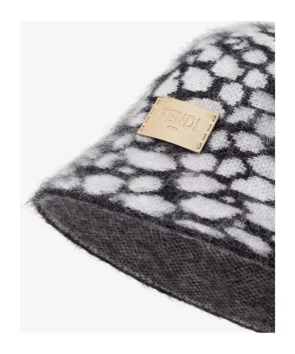 Fendi Falena Dots Motif Hat