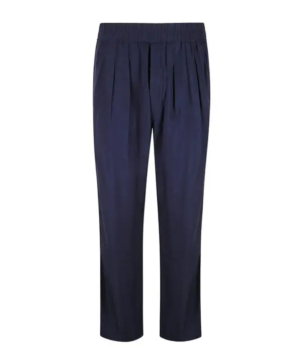 TOM FORD Elasticated Trousers - Navy