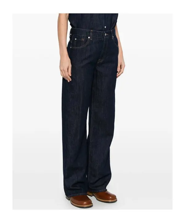 7 For All Mankind Stovepipe Jeans - Black