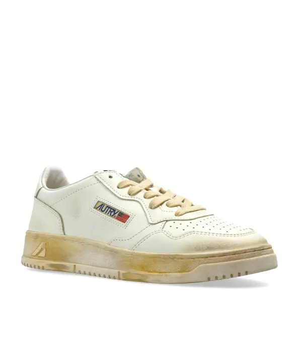 AUTRY Super Vintage" Lace-up Sneakers - White