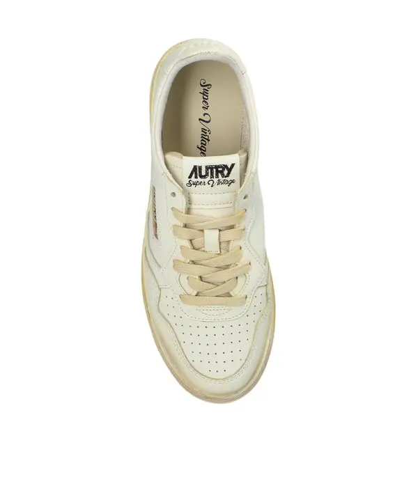 AUTRY Super Vintage" Lace-up Sneakers - White