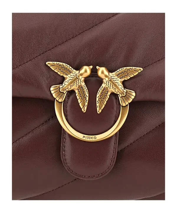 Pinko Love Classic Puff Maxi Quilted Shoulder Bag