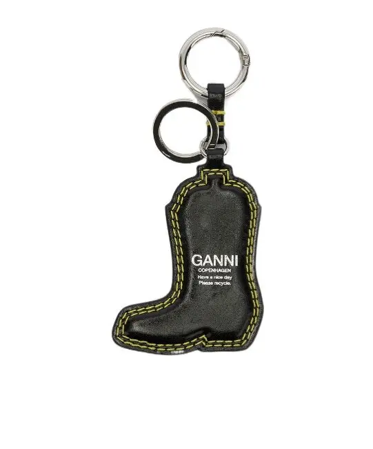 GANNI Western Boot Keyring