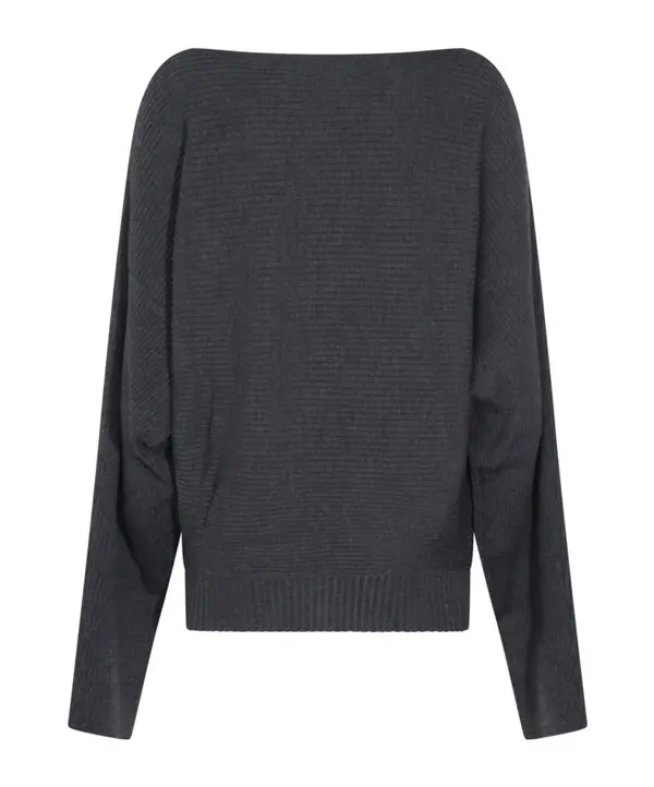 AYA MUSE Boat Neck Knitted Jumper
