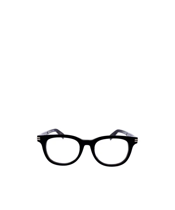 Zegna Round Frame Eyeglasses - Black