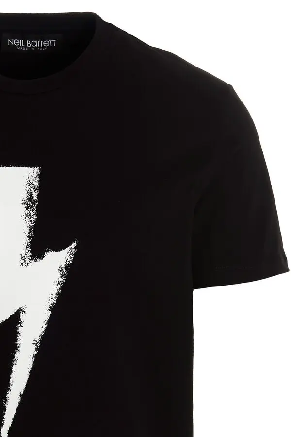 Neil Barrett Thunderbolt Print T-shirt