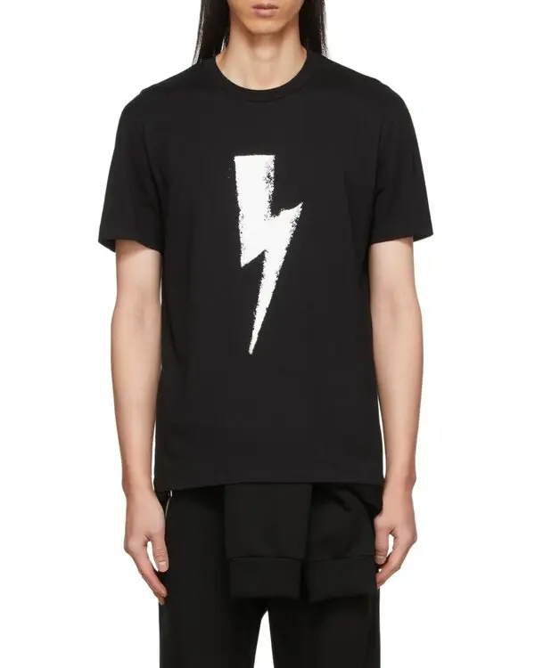 Neil Barrett Thunderbolt Print T-shirt