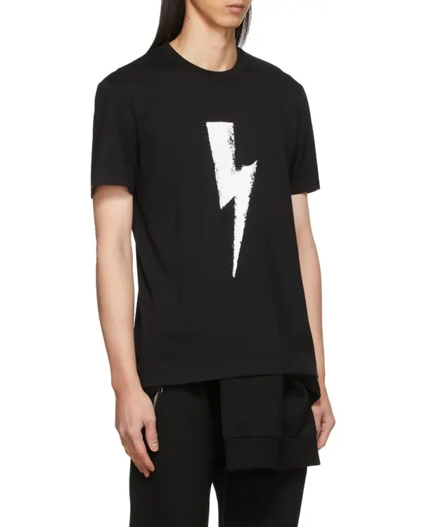 Neil Barrett Thunderbolt Print T-shirt
