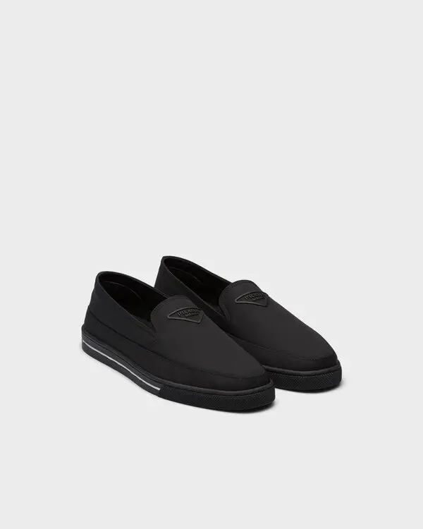 Prada Re-nylon Slip-on Sneakers - Black