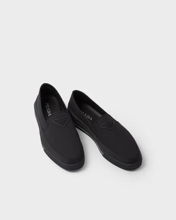 Prada Re-nylon Slip-on Sneakers - Black