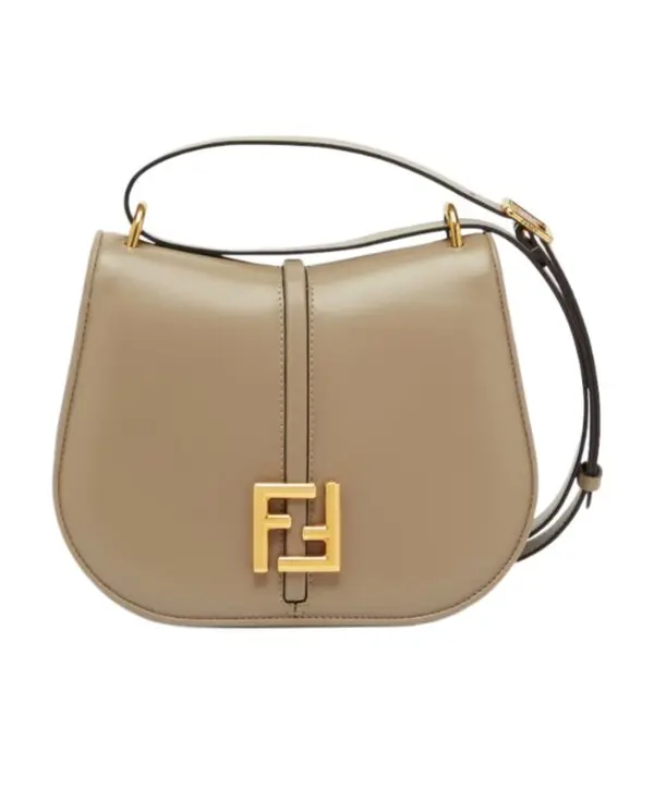 Fendi Cmon Medium Shoulder Bag - Nude