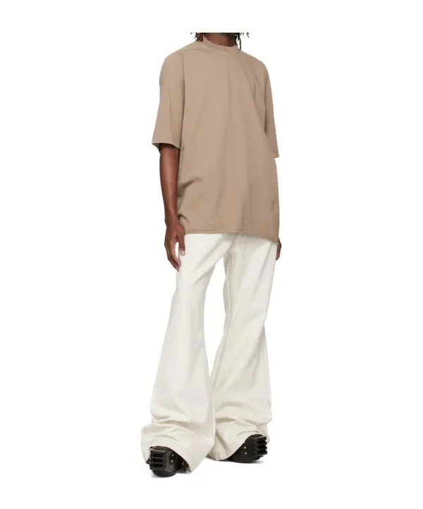 Rick Owens Bolan Bootcut Denim Jeans - Milk Wash