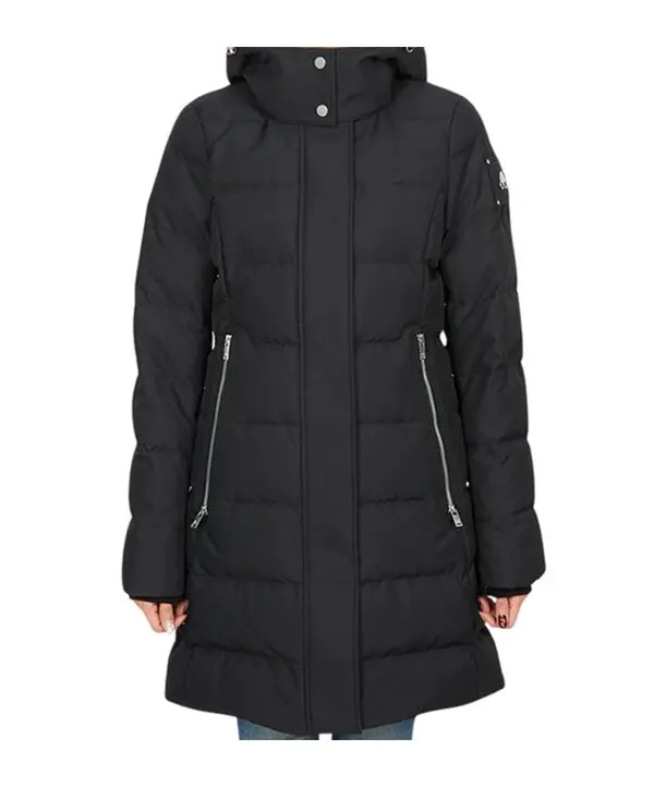 Moose Knuckles Long-sleeved Down Jacket