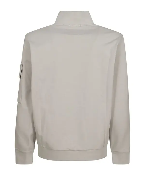 C.P. COMPANY Half-zip Hoodie With Stand Collar