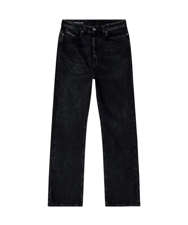 DIESEL® 1980 D Deeper Straight Leg Jeans - Black/dark Grey