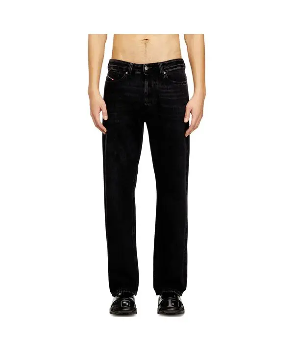 DIESEL® 1980 D Deeper Straight Leg Jeans - Black/dark Grey