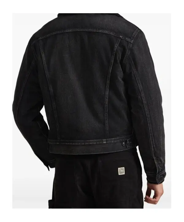Polo Ralph Lauren Relaxed Fit Embroidered Logo Trucker Jacket