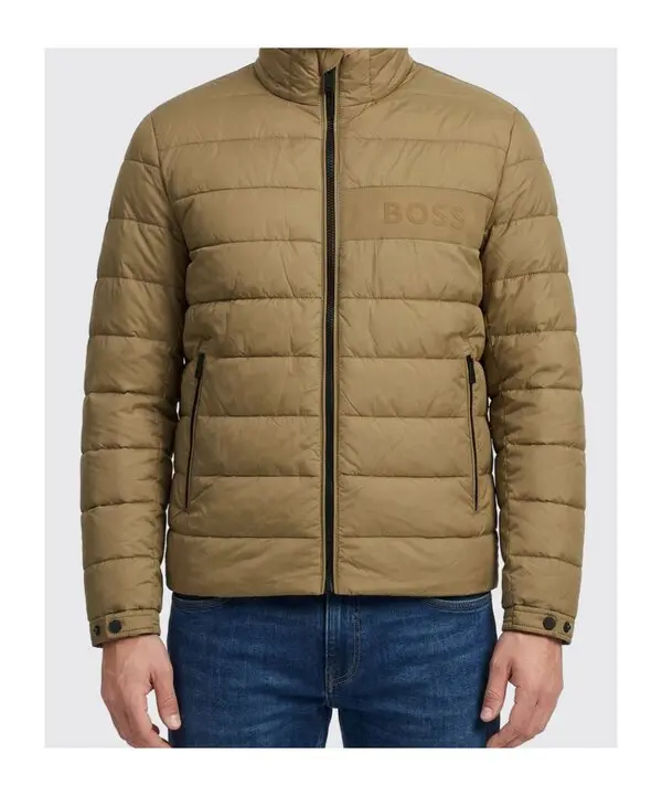 Hugo Boss Regular-fit Zip-up Jacket - Green