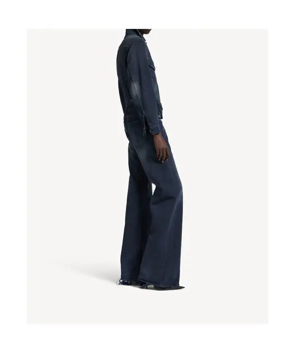 Balenciaga Curved Waist Jeans - Black