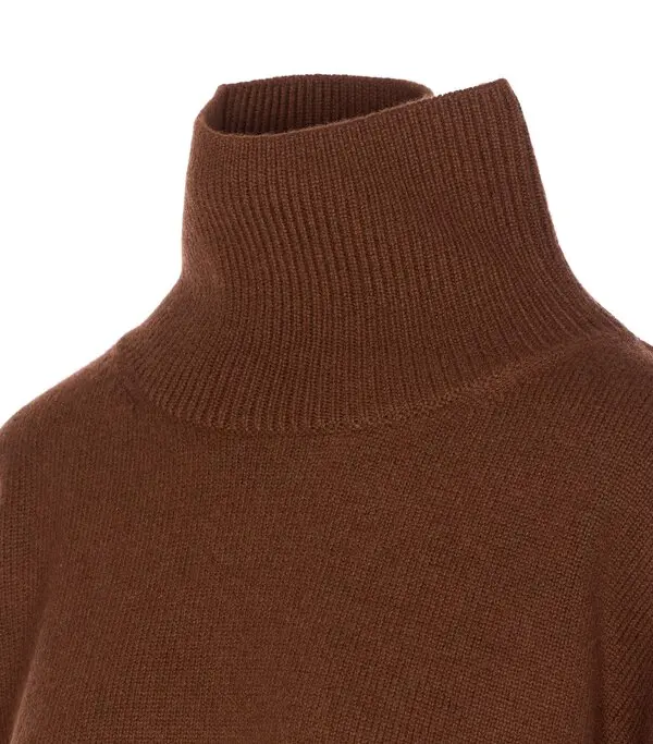 Loulou De Saison Luke High Neck Knitwear - Brown