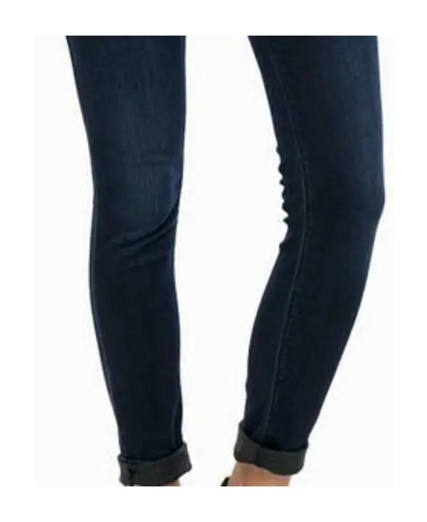 Emporio Armani Slim Fit Dark Wash Jeans - Black