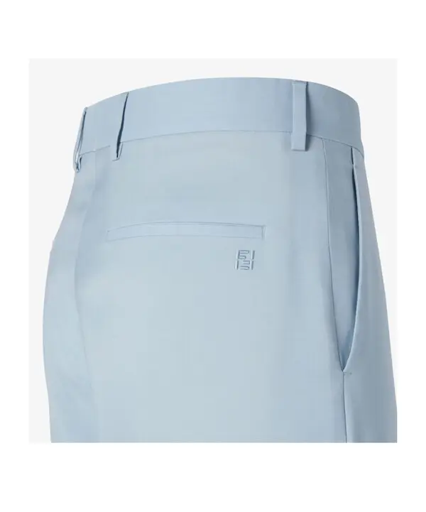 Fendi Pleated Tailored Trousers - Light Blue