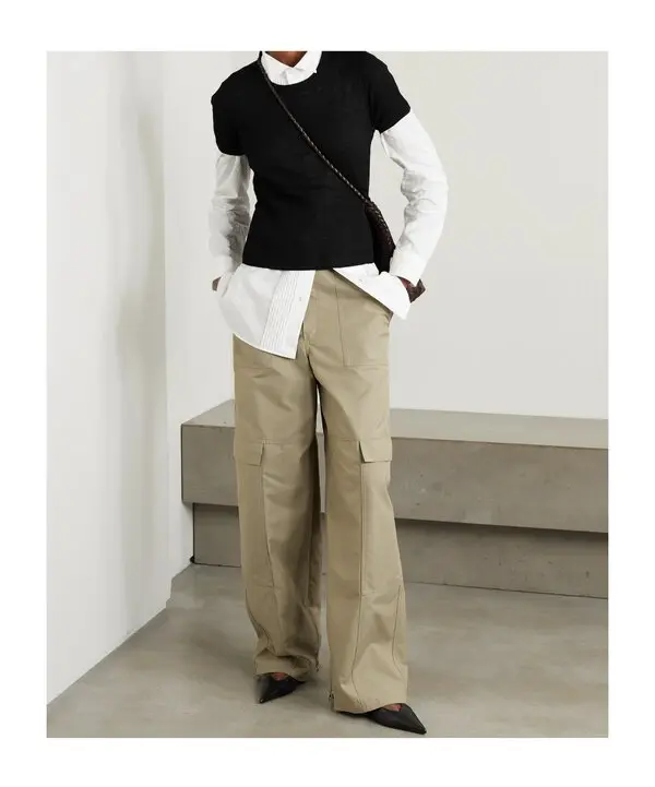 NILI LOTAN Hettie Ribbed T-shirt