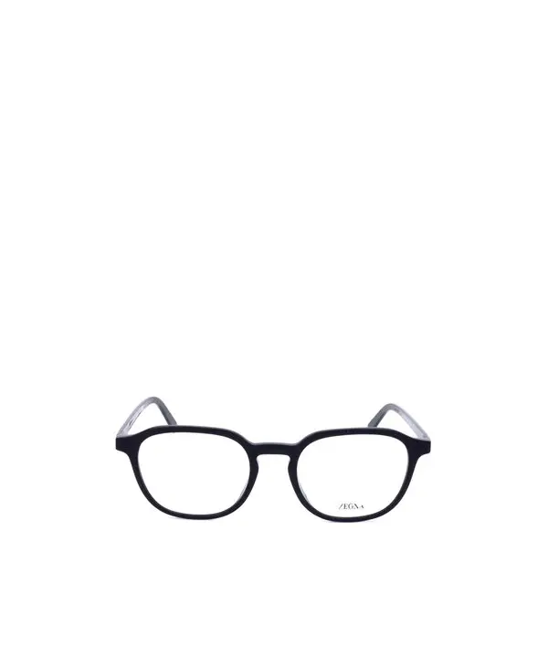 Zegna Square Frame Eyeglasses - White