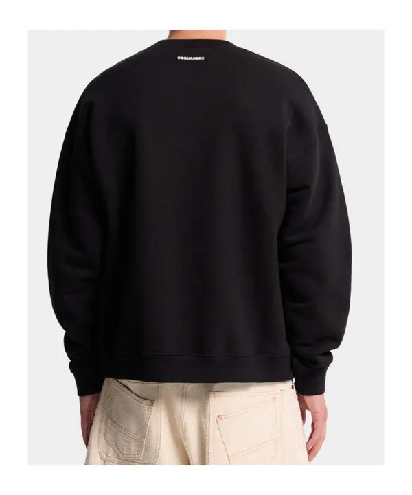 Dsquared2 Embroidered Logo Crewneck Sweatshirt