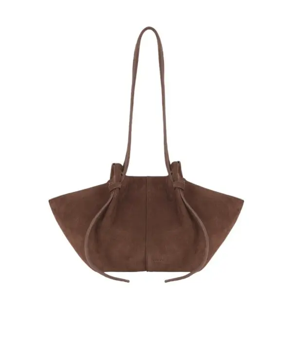 Yuzefi Mochi Suede Shoulder Bag