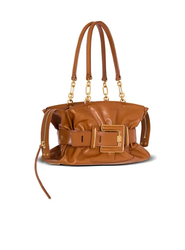 Balmain Calfskin Leather Anthem Bag