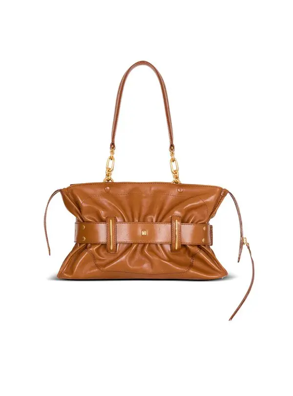 Balmain Calfskin Leather Anthem Bag