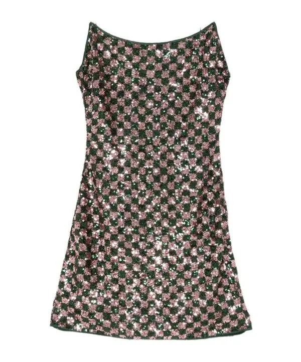 Oseree Sequin Mini Dress
