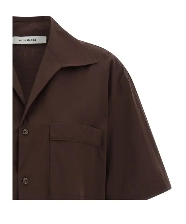 ENTIRE STUDIOS Short-sleeve Cotton Shirt