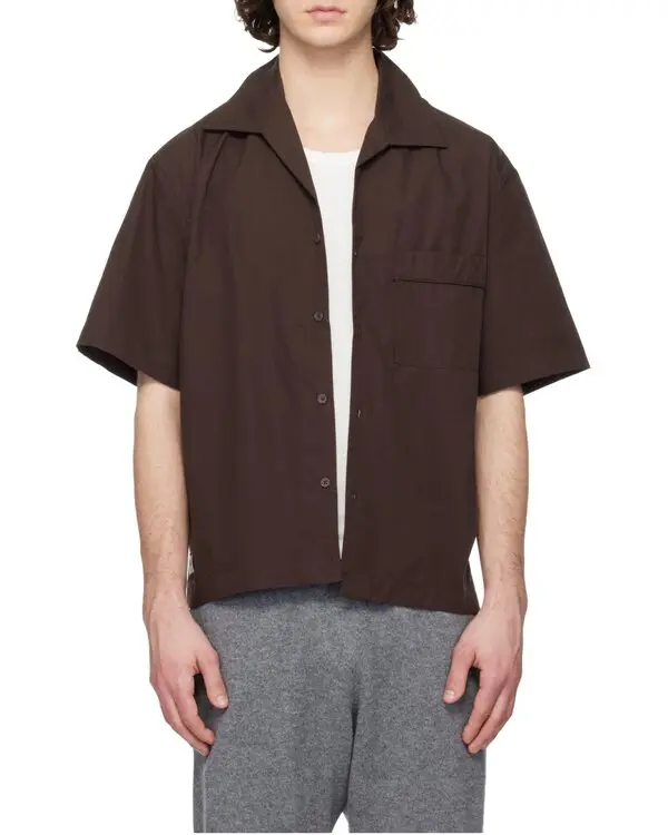 ENTIRE STUDIOS Short-sleeve Cotton Shirt