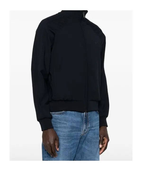 Emporio Armani Zip-fastening High Neck Jacket - Blue