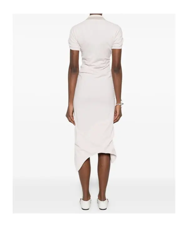 VIVIENNE WESTWOOD Draped Midi Dress - Lilac Ash
