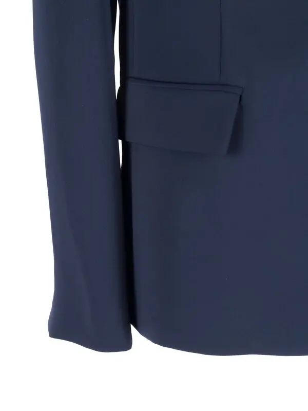 P.a.r.o.s.h Single-breasted Jacket With Notched Lapels - Blue