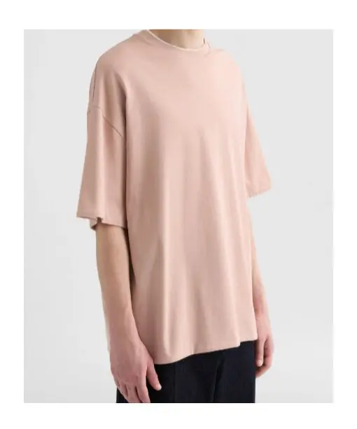 JIL SANDER Double Layer Crewneck T-shirt - Morganite