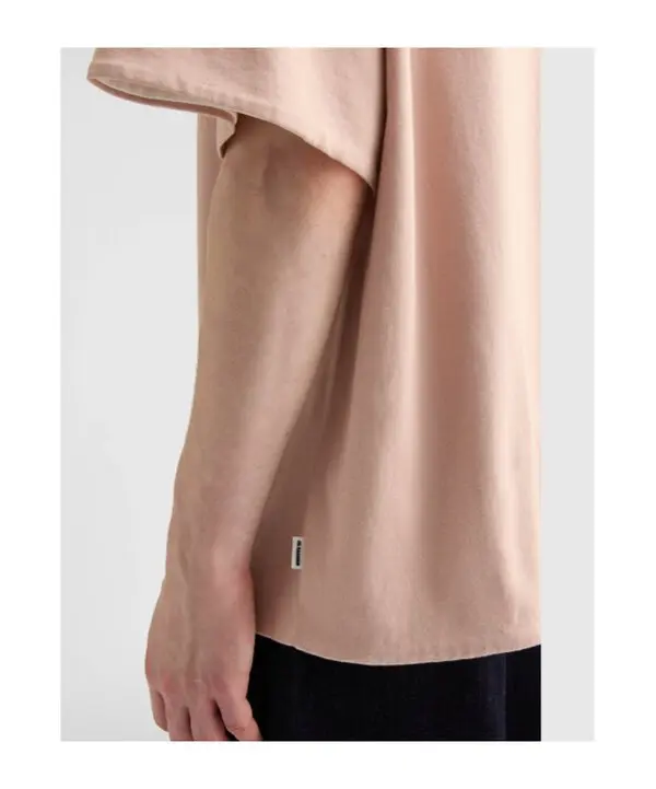 JIL SANDER Double Layer Crewneck T-shirt - Morganite
