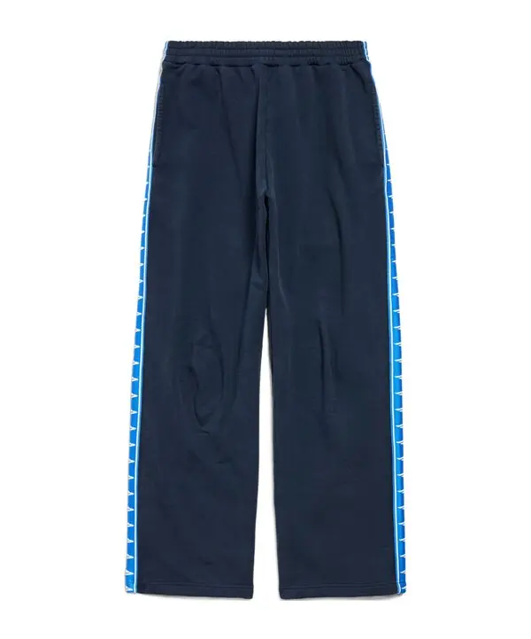 Balenciaga Stripe Baggy Pants - Black