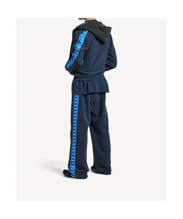 Balenciaga Stripe Baggy Pants - Black