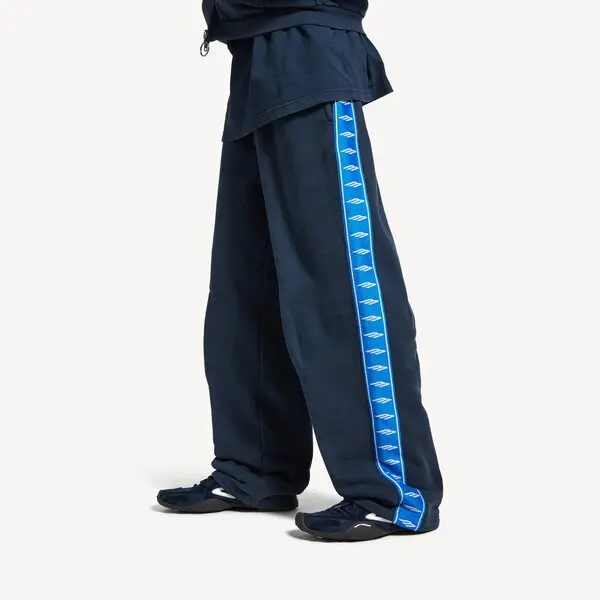 Balenciaga Stripe Baggy Pants - Black