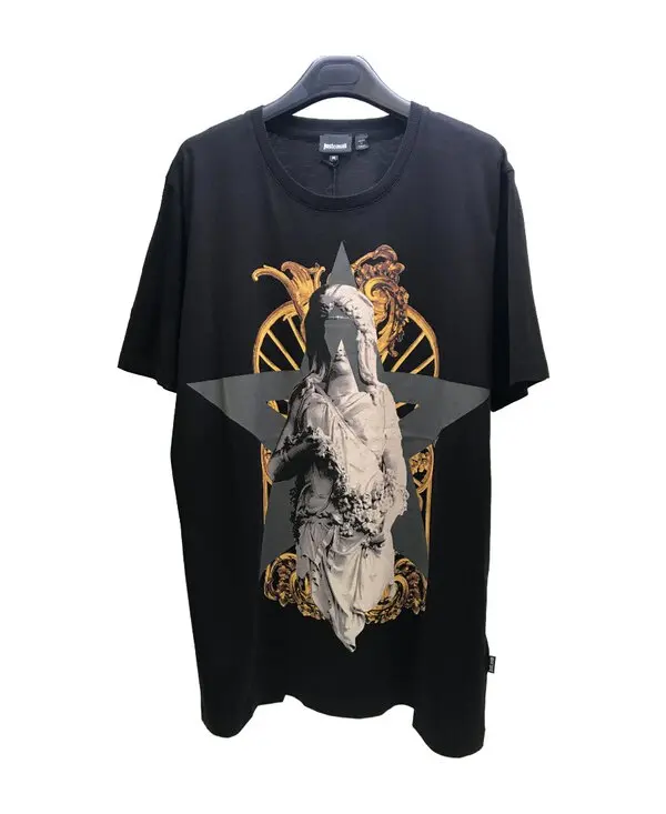 Just Cavalli Logo T-shirt With Round Neck