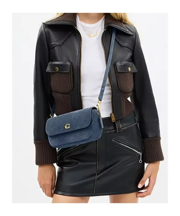 COACH Brook Flap Chain Bag - Blue
