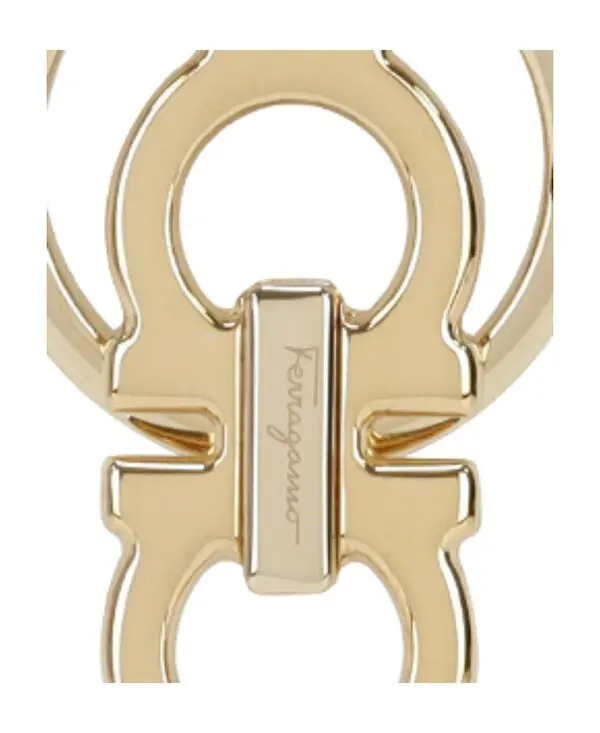 FERRAGAMO Logo Keychain - Nude