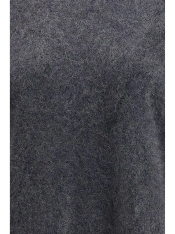 LISA YANG Maren Short-sleeve Knitted Sweater - Black